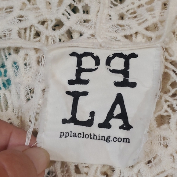 PPLA | Sweaters | Ppla Clothing Crochet Lace Cardigan | Poshmark